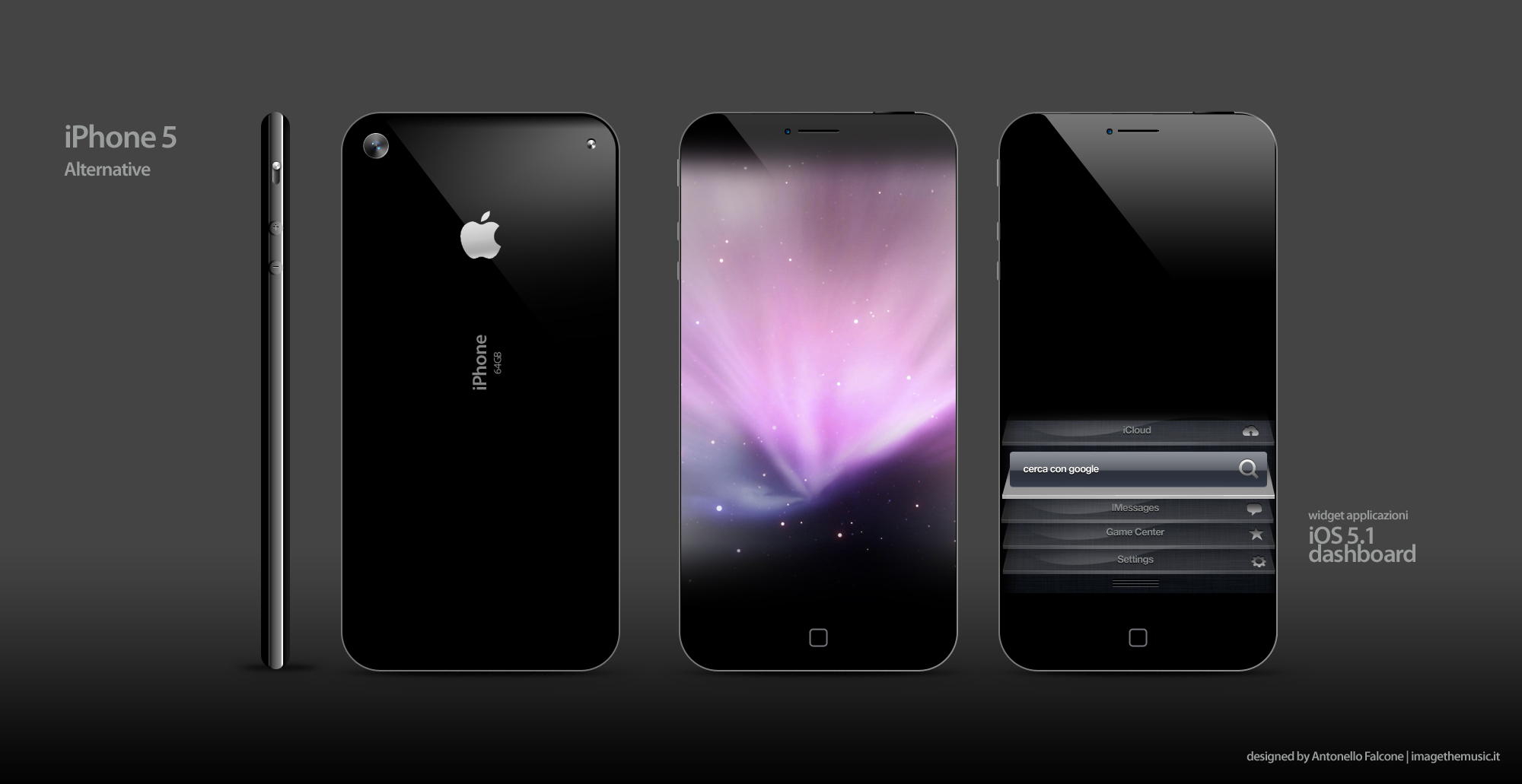 Ecco un nuovo Concept di iPhone 5, stavolta tutto italiano ...