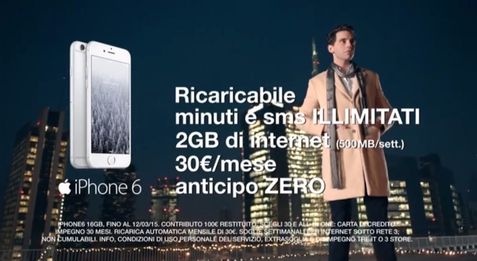 Da domani torna la promozione 3 per avere iPhone 6 a 30€ al mese con ...