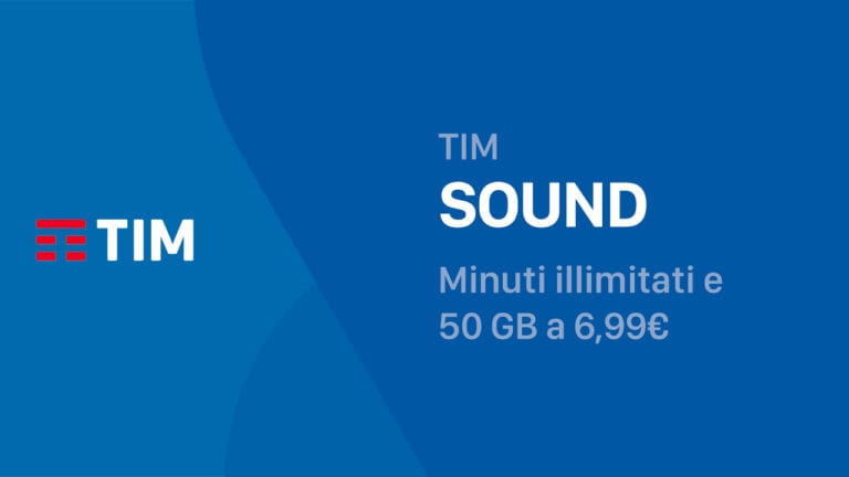 TIM Sound: minuti illimitati e 50 GB a soli 6,99€ | iSpazio