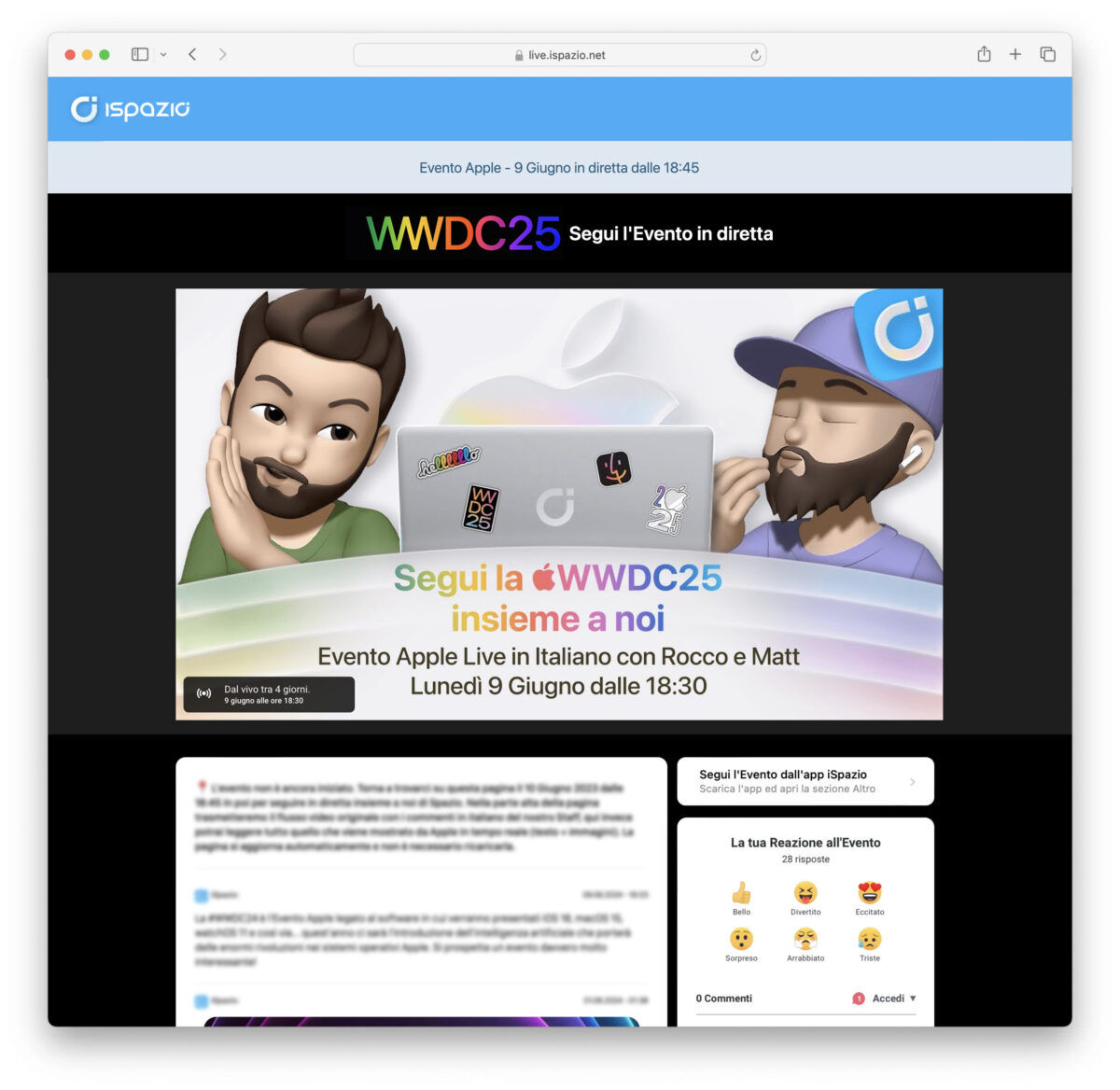 WWDC25: Segui l’Evento Apple in diretta su iSpazio – Cambia tutto con iOS 26, incluso il design ...