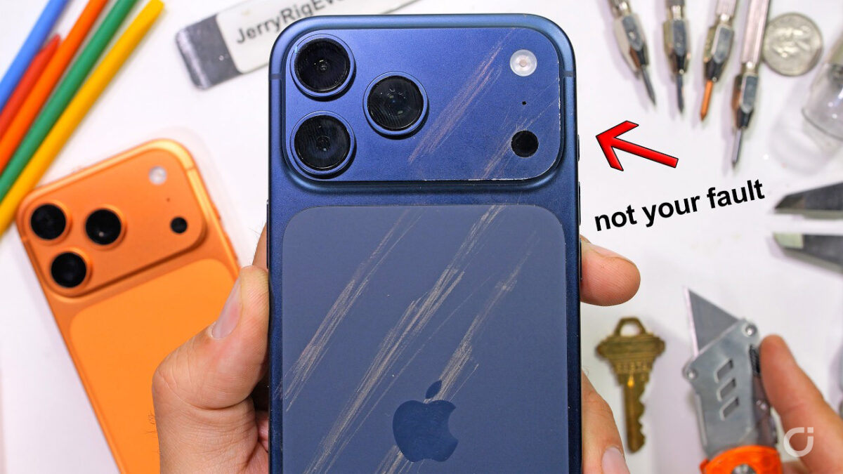 iPhone 17 Pro vulnerabile ai graffi nella zona della fotocamera