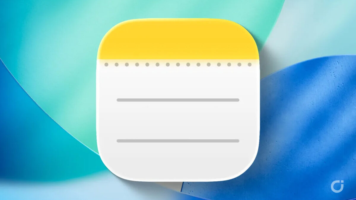 iOS 26.1 introduce una nuova gesture in Note